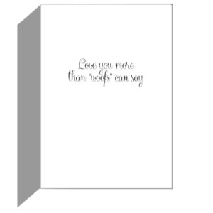 CafePress Black Lab Birthday Card Folded Greeting Card Matte