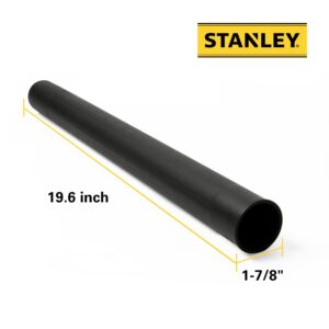 Stanley 19-1200 Universal Extension Wand 18" for Wet/ Dry Vacuums with a 1-7/8" Hose , Black