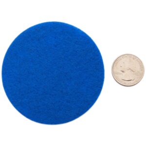 Playfully Ever After 3 Inch Blue 30pc Stiff Felt Circles