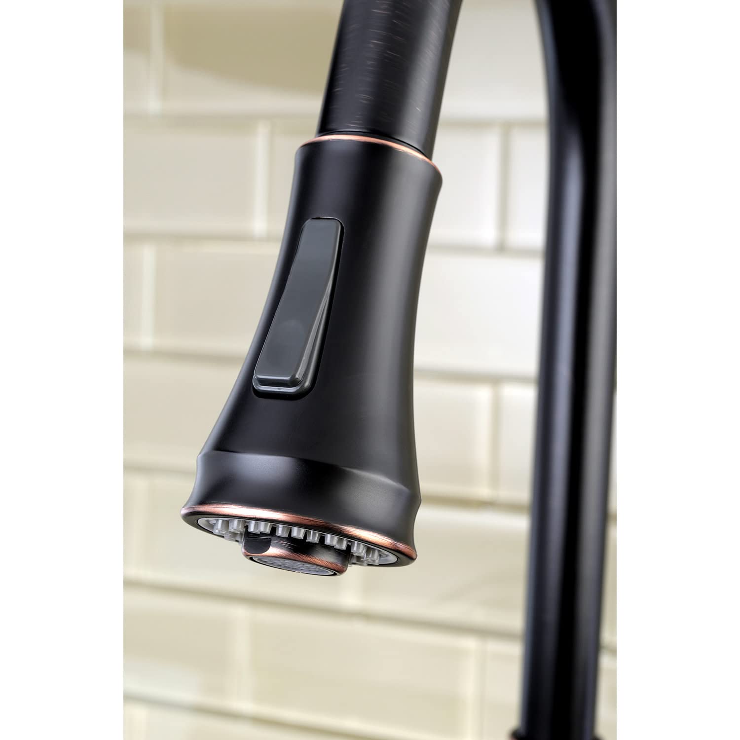 Kingston Brass Gsy7775Acl American Classic Kitchen Faucet, 8-3/4" in Spout Reach, Oil Rubbed Bronze