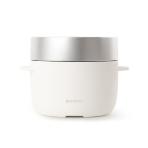 balmuda 3go (450 g) electric cooker"the gohan" k03a-wh（white）