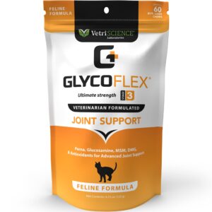 vetriscience glyco flex 3 feline - 60 ct