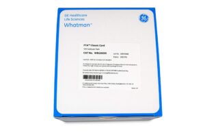 ge healthcare wb120205 non-indicating fta classic card, 4 sample areas per card, 500 µl total volume (pack of 100)