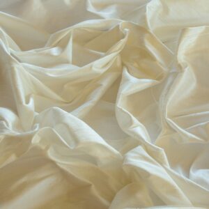 54" wide - ivory dupioni silk, 100% silk fabric, by the yard