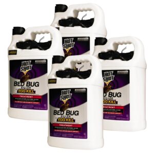 hot shot bed bug killer with egg kill ready-to-use, 1 gallon, 4 pack