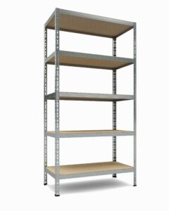 tkt heavy duty shelving 5-shelf shelving unit, 1.925lbs capacity, 36" width x 72" height x 18" depth