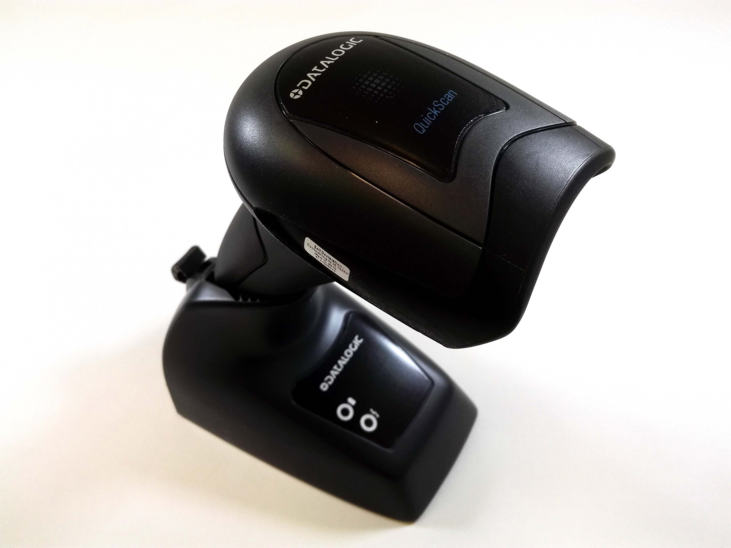 Datalogic QuickScan QBT2430 Bluetooth Cordless Barcode Scanners (2D, 1D and Postal Codes), Includes Cradle and USB Cable