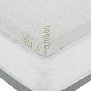 Modway Relax 2 Inch Full Gel-Infused Cooling Certi-PUR US Certified Memory Foam Mattress Topper