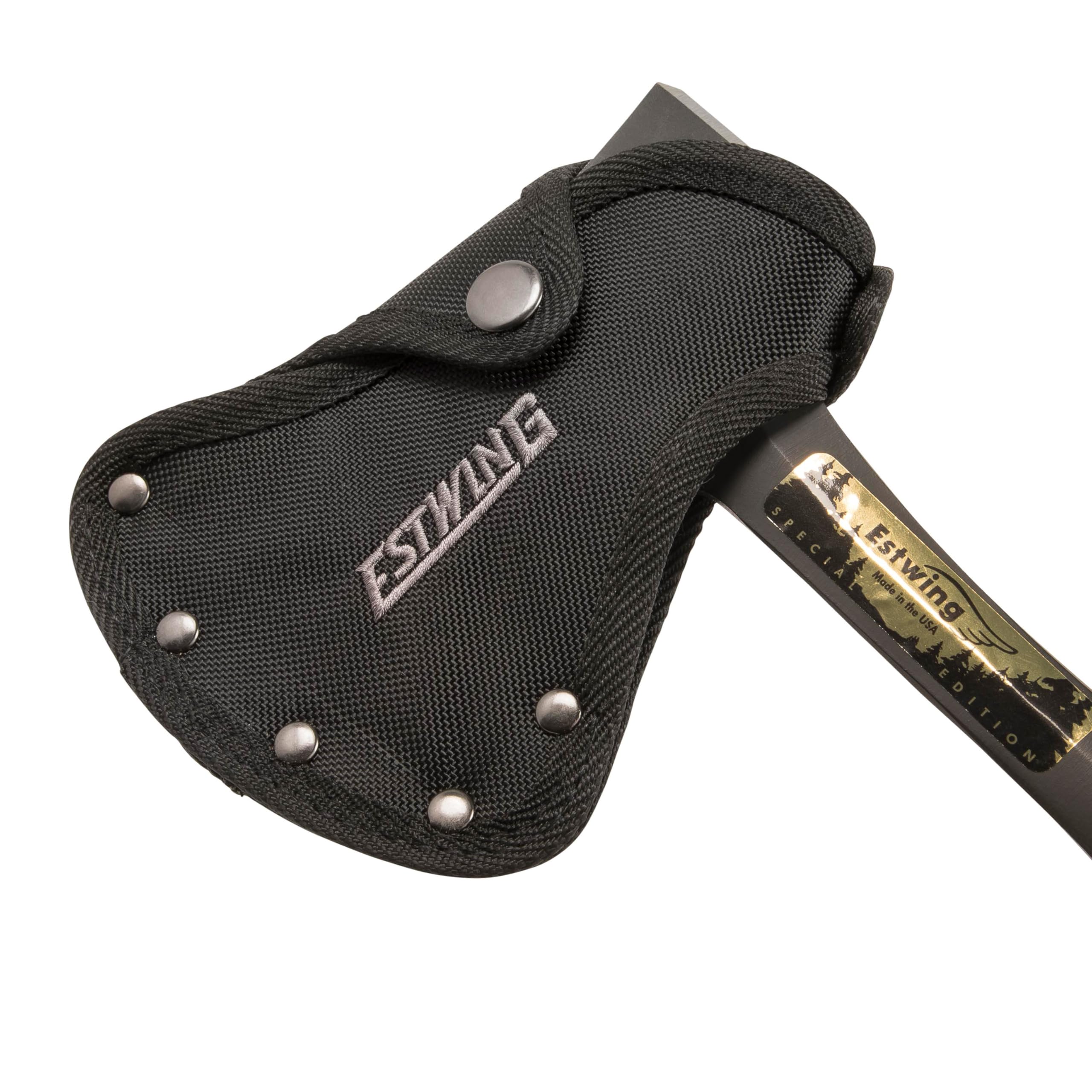 ESTWING Sportman's Axe Sheath - Blue Camper's Hatchet Sheath for E24A, EB-25A, EO-25A, E6-25A, & E24ASEA - NO 17