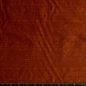 Iridescent Mahogany Brown Dupioni Silk, 100% Silk Fabric, by The Yard, 44" Wide