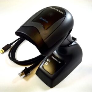 Datalogic QuickScan QBT2430 Bluetooth Cordless Barcode Scanners (2D, 1D and Postal Codes), Includes Cradle and USB Cable