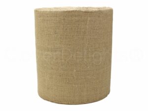 cleverdelights 12" natural burlap - industrial grade - 100 yard roll - 12 inch tight-weave jute burlap fabric - 12 inch