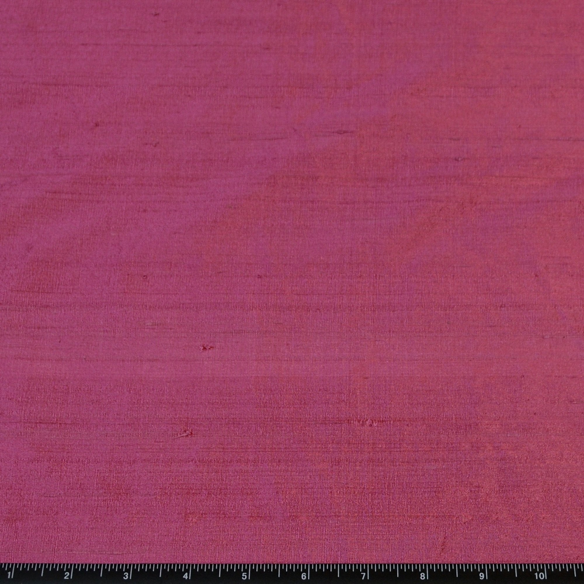 Iridescent Raspberry Pink Dupioni Silk, 100% Silk Fabric, by The Yard, 44" Wide