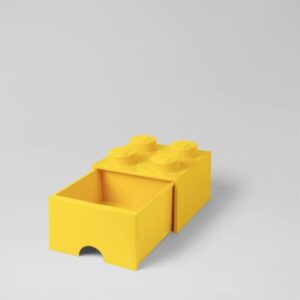 LEGO Brick Drawer 4 Bright Yellow