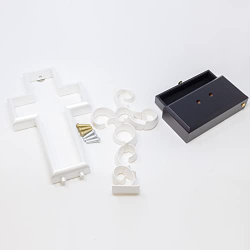 Unity Cross® Pearlescent White; Unity Candle Unity Sand Elegant Alternative