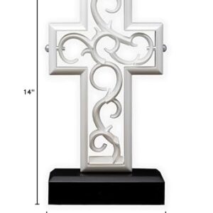 Unity Cross® Pearlescent White; Unity Candle Unity Sand Elegant Alternative