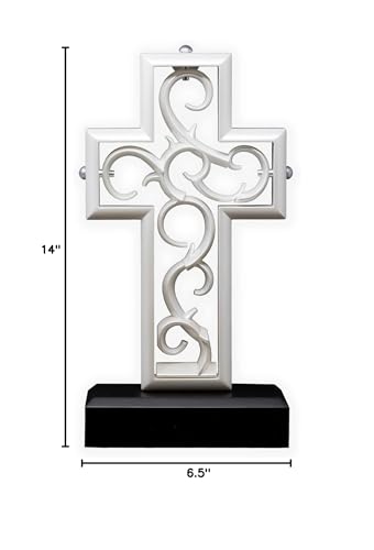 Unity Cross® Pearlescent White; Unity Candle Unity Sand Elegant Alternative