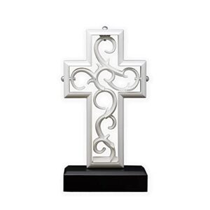 unity cross® pearlescent white; unity candle unity sand elegant alternative