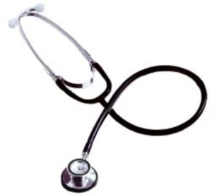 mckesson 01-670bkgm entrust performance dual-head stethoscope, black