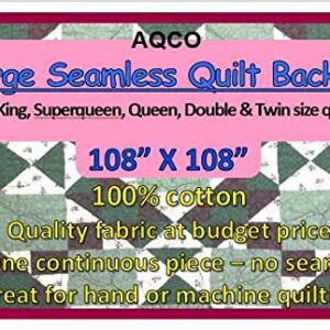 Quilt Backing, Large, Seamless, C44395-714, Partridge Brown, from AQCO