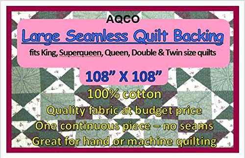 Quilt Backing, Large, Seamless, C44395-714, Partridge Brown, from AQCO