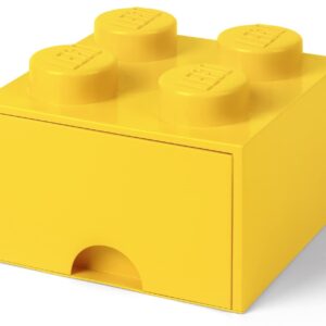 LEGO Brick Drawer 4 Bright Yellow