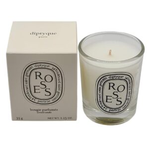 diptyque roses scented candle mini 35g