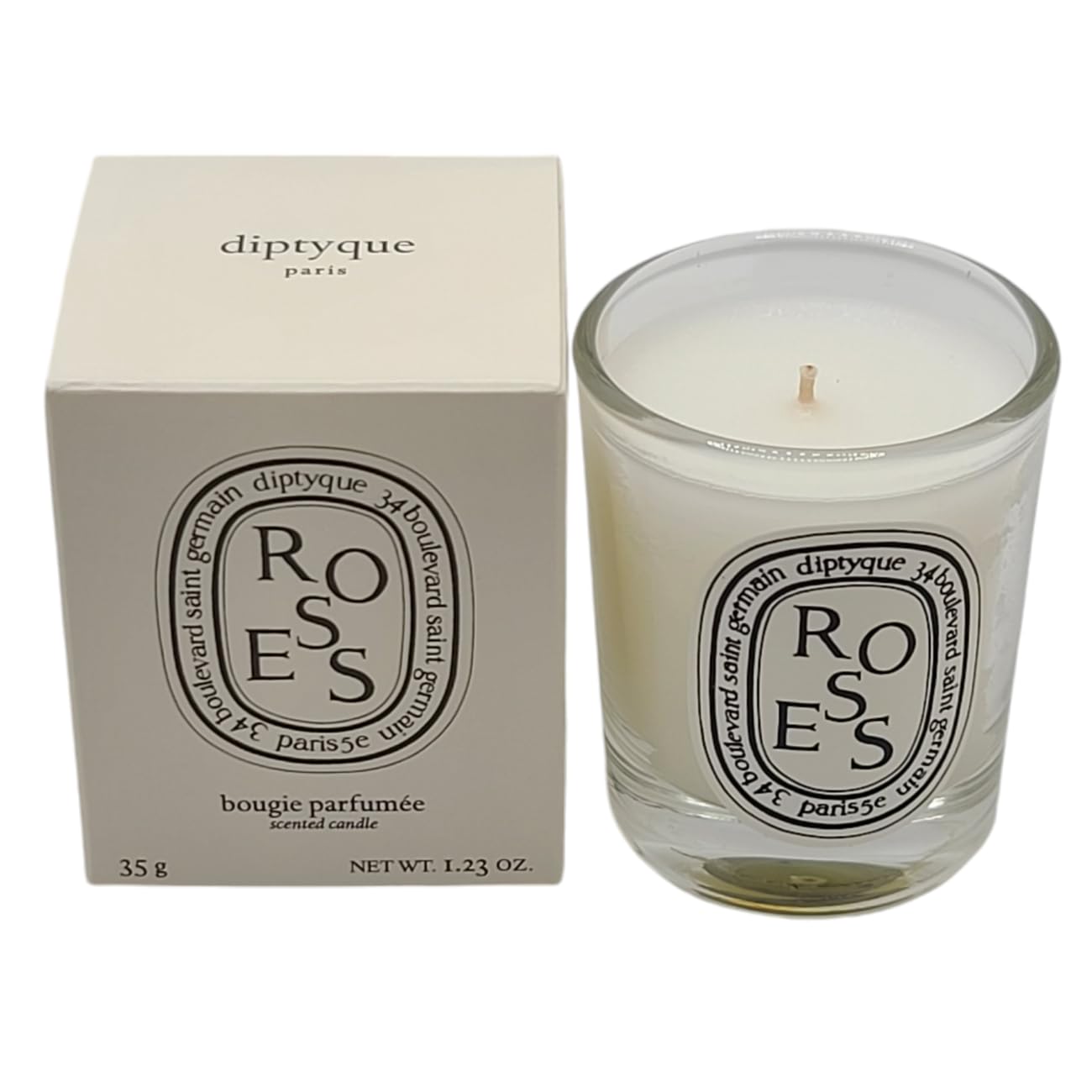 Diptyque Roses Scented Candle Mini 35g