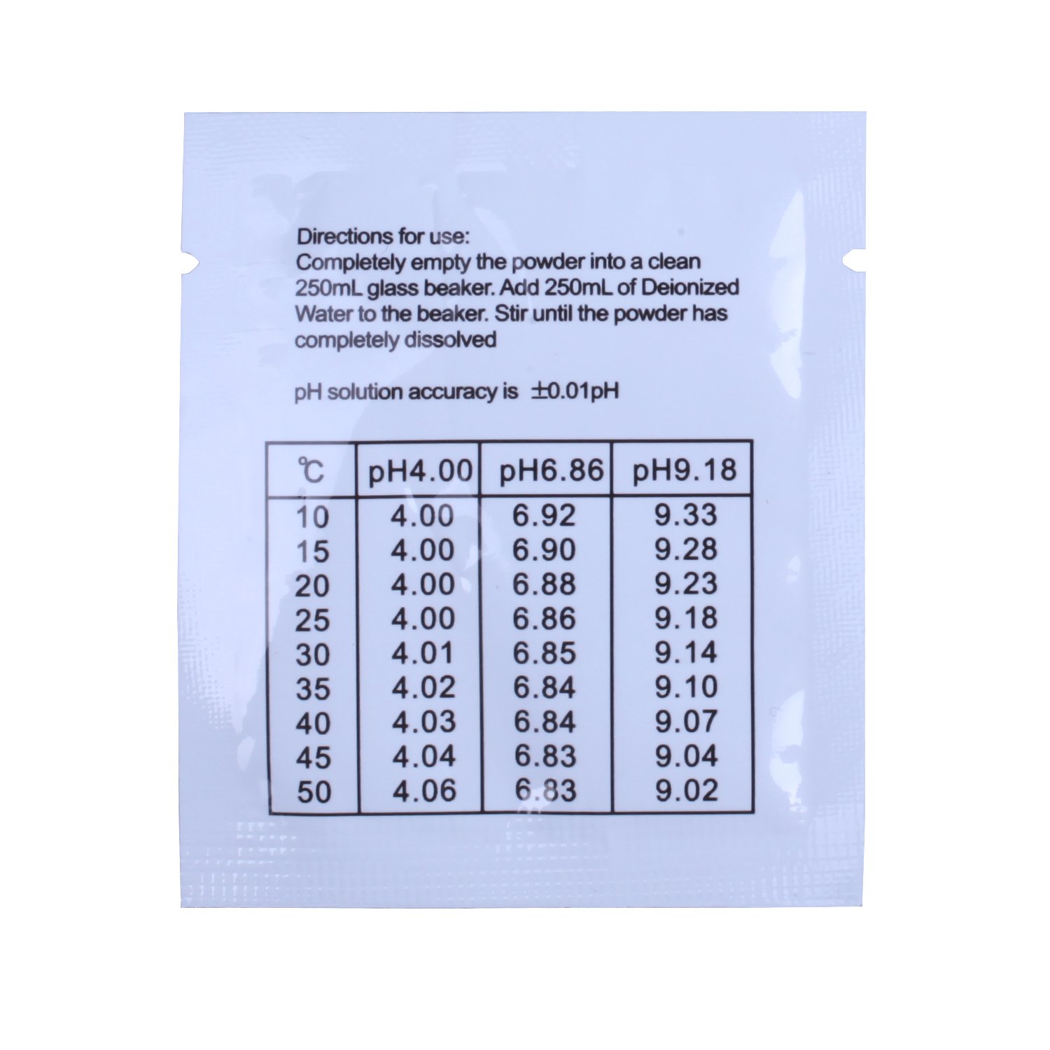 15-Pack pH Meter Buffer Solution Powder for Precise and Easy PH Calibration, PH Calibration Powder Solution 6.86,4.01,9.18