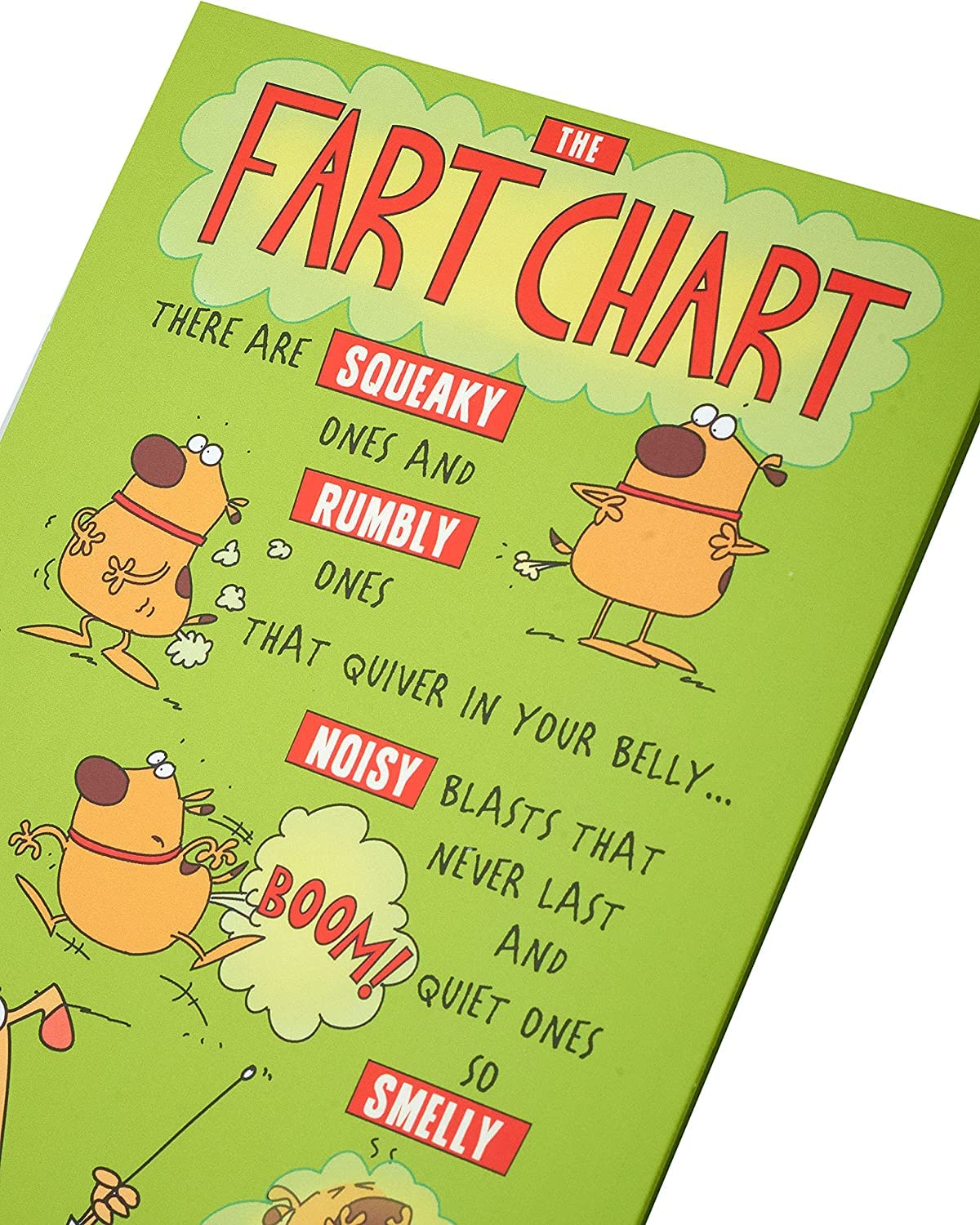 UK Greetings Birthday Card for Him/Friend - Funny Fart Design