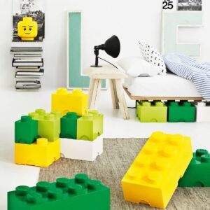 LEGO Brick Drawer 4 Bright Yellow