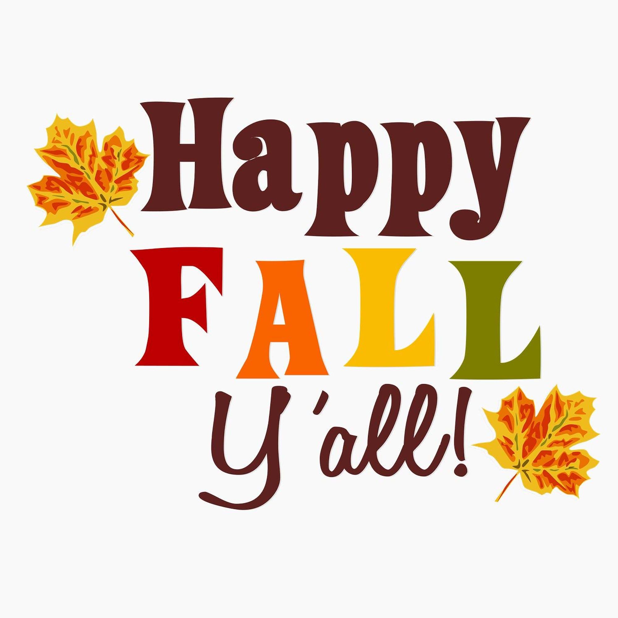 CafePress Happy Fall Yall! Greeting Cards Greeting Card (20-pack), Note Card with Blank Inside, Birthday Card Glossy