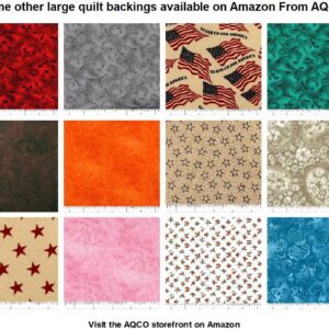 Quilt Backing, Large, Seamless, C44395-714, Partridge Brown, from AQCO