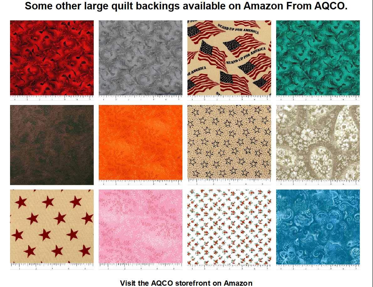 Quilt Backing, Large, Seamless, C44395-714, Partridge Brown, from AQCO