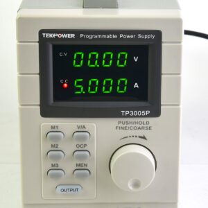 Tekpower TP3005P Programmable Linear Type Variable Regulated DC Power Supply, 0-30V at 0-5A