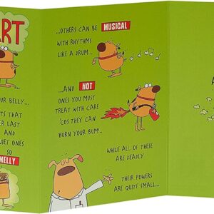 UK Greetings Birthday Card for Him/Friend - Funny Fart Design