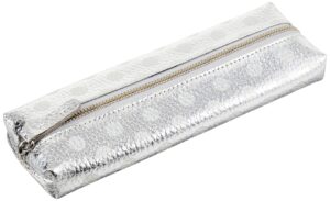 laconic lsg07-200sv pen pouch, dots, silver