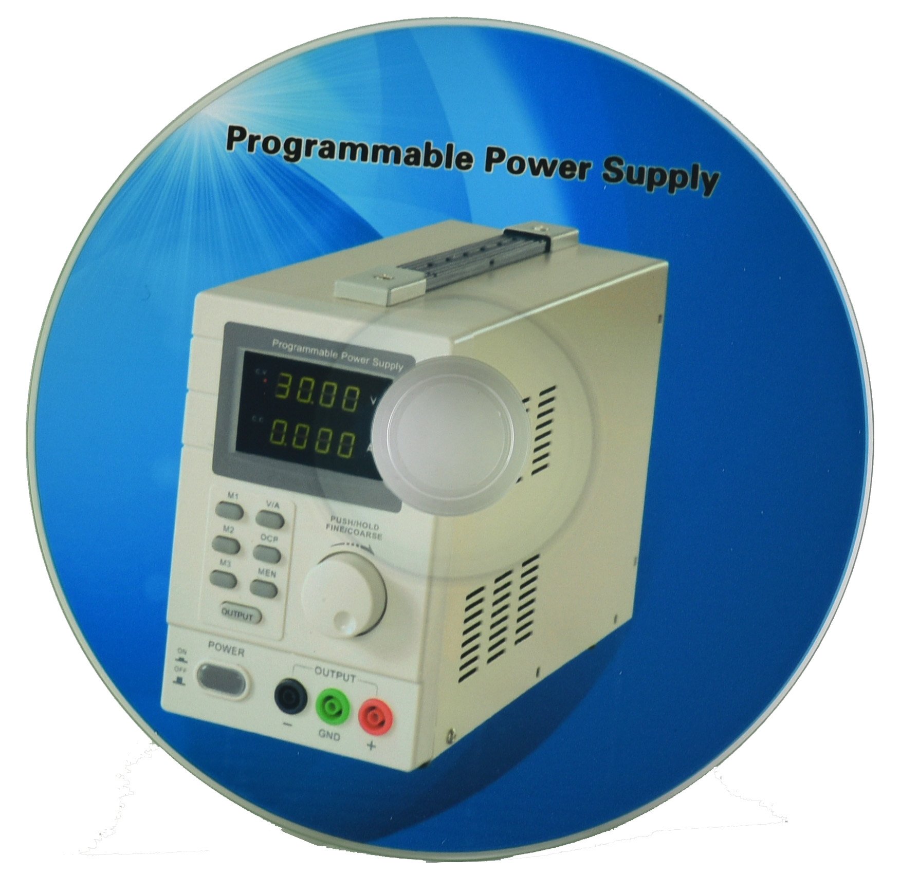 Tekpower TP3005P Programmable Linear Type Variable Regulated DC Power Supply, 0-30V at 0-5A