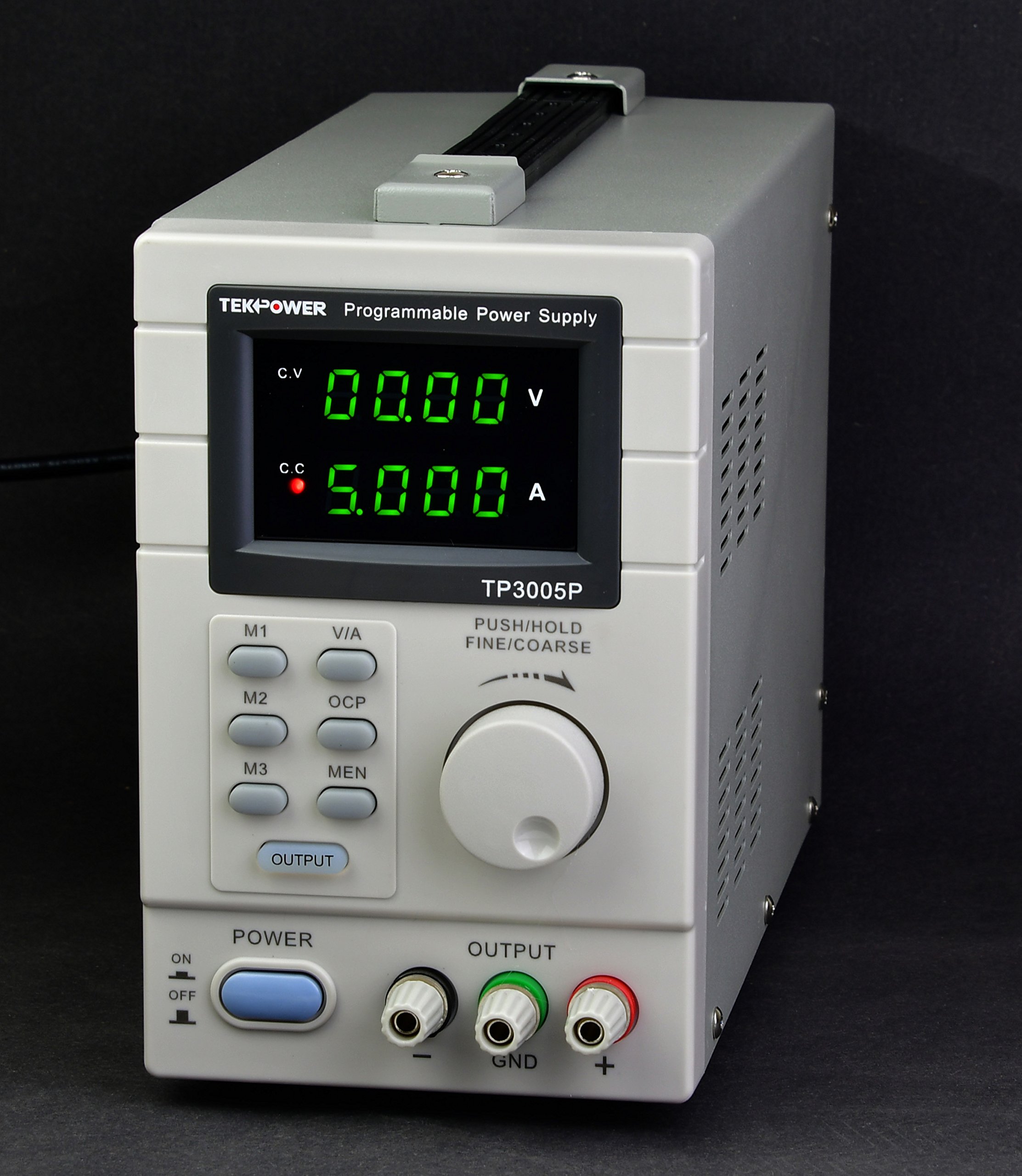 Tekpower TP3005P Programmable Linear Type Variable Regulated DC Power Supply, 0-30V at 0-5A