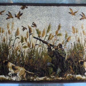 Duck Bird Hunting Scene Area Rug (2 Feet 2 Inch X 7 Feet 2 Inch Runner)