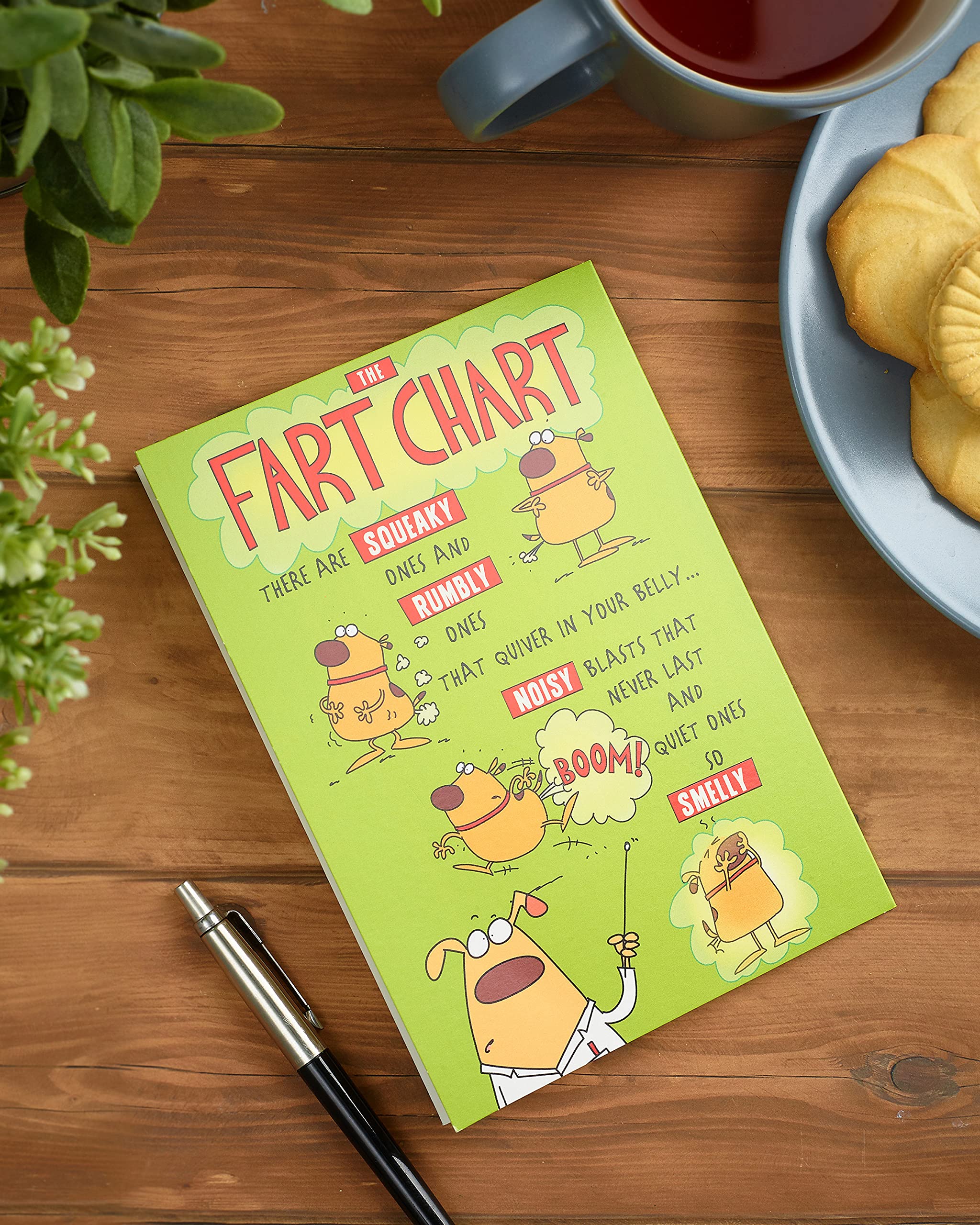 UK Greetings Birthday Card for Him/Friend - Funny Fart Design