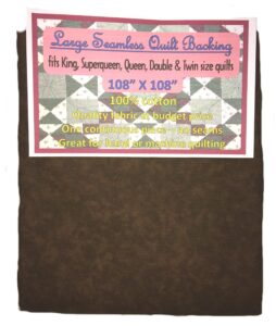 quilt backing, large, seamless, c44395-714, partridge brown, from aqco