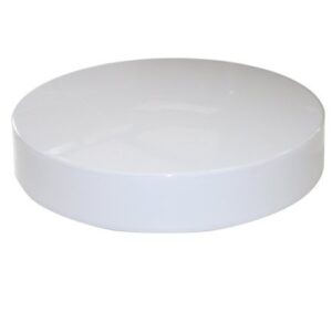 beam lighting 11in white round acrylic drum style cover/lens for fixture with 8in circline bulb