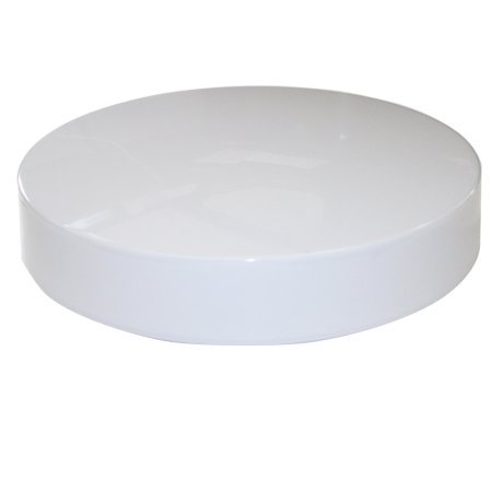 Beam Lighting 11in White Round Acrylic Drum Style Cover/Lens for Fixture with 8in Circline Bulb