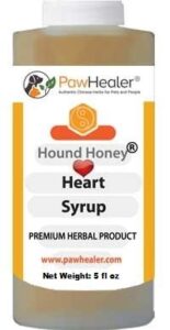 pawhealer® hound honey: heart syrup - herbal remedy for dog's cough - 5 fl oz - suppressant - herbal remedy - gagging & wheezing due to heart…