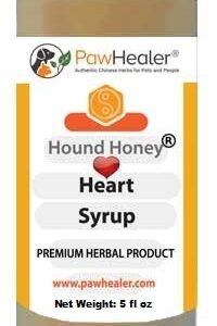 PawHealer® Hound Honey: Heart Syrup - Herbal Remedy for Dog's Cough - 5 fl oz - Suppressant - Herbal Remedy - Gagging & Wheezing Due to Heart…