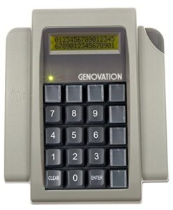 dsi genovation miniterm 910 20-key re-legendable full travel keys (mini term 910-b barcode swipe)