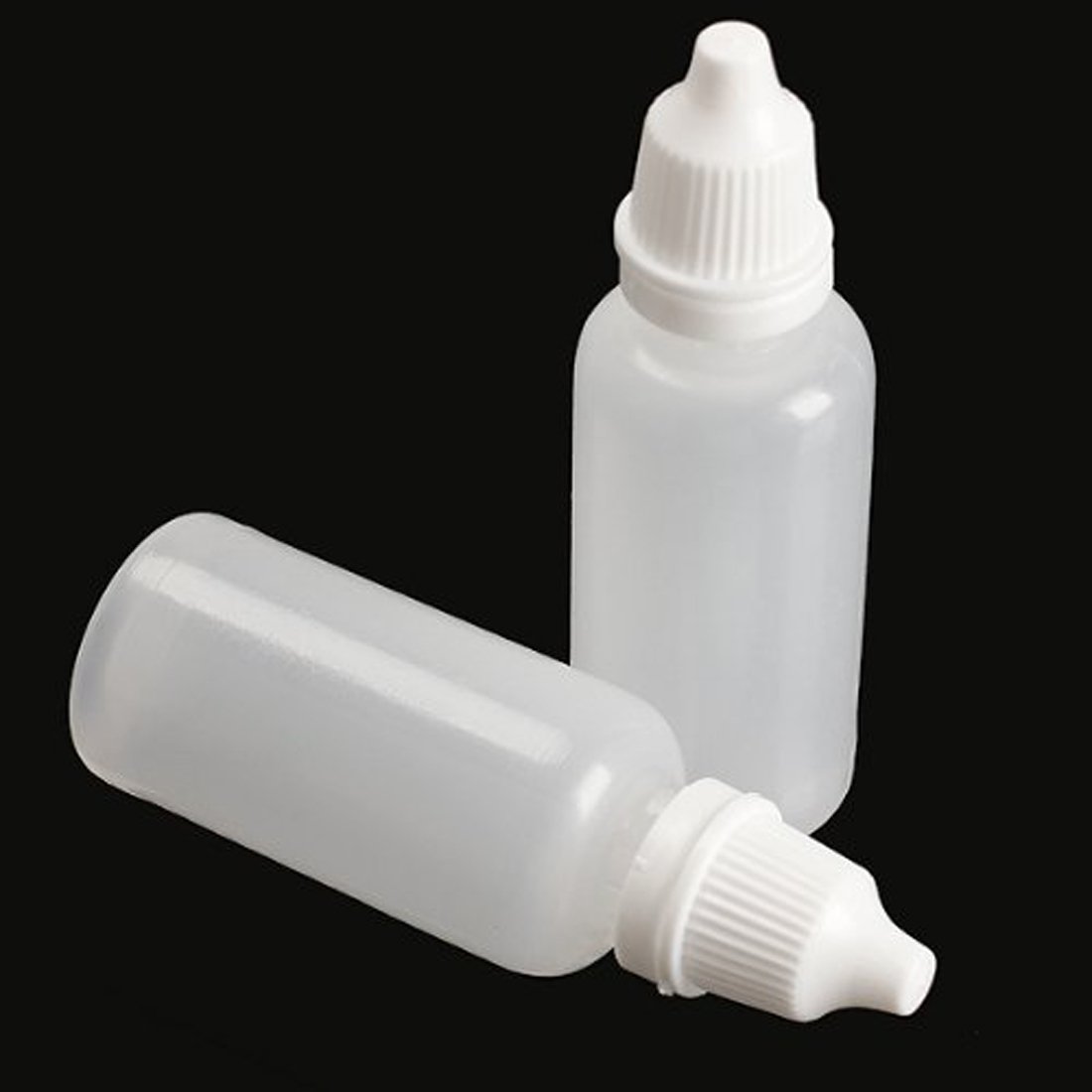 FZBNSRKO 15mL(ml) Bottle of Eye Drops Essential Oil Dropper Bottles Small Plastic Bottles of Liquid,20 Pack