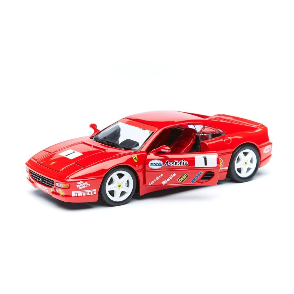 Bburago 18-26306 1/24 Scale - Ferrari F355 Challenge, Red