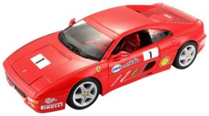 bburago 18-26306 1/24 scale - ferrari f355 challenge, red